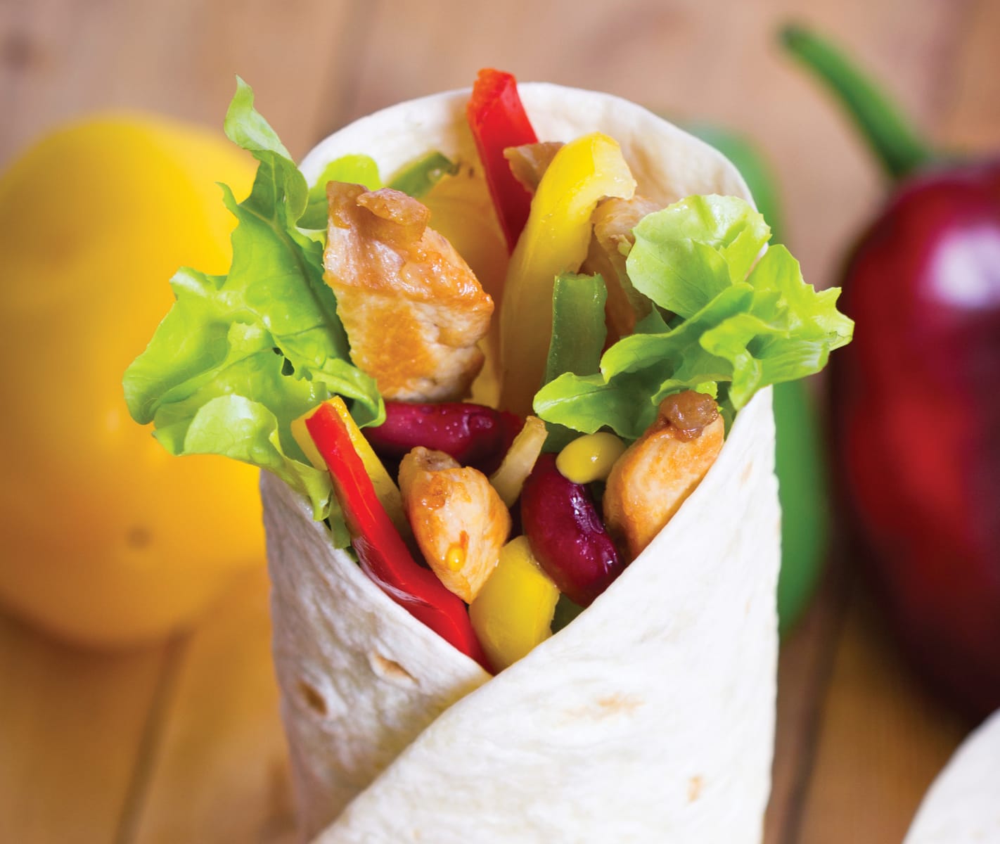 Guide to wraps - Healthy Food Guide