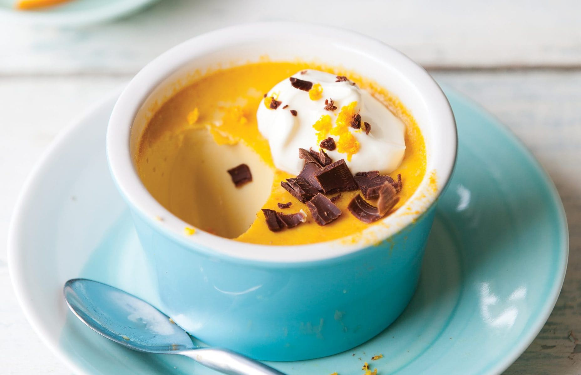 Orange custards - Healthy Food Guide