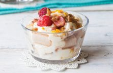 Rhubarb custard trifle - Healthy Food Guide