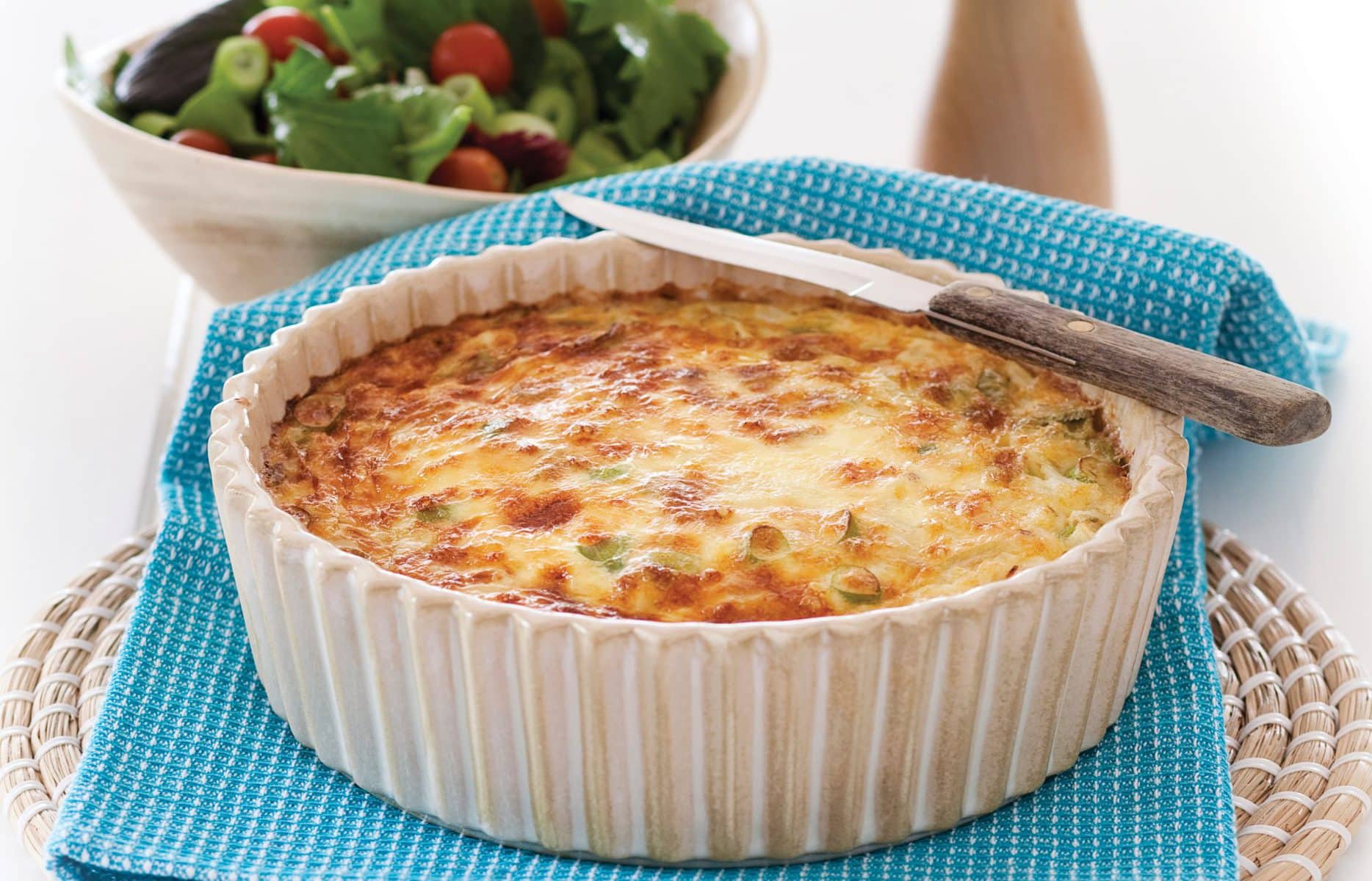 Salmon quiche - Healthy Food Guide