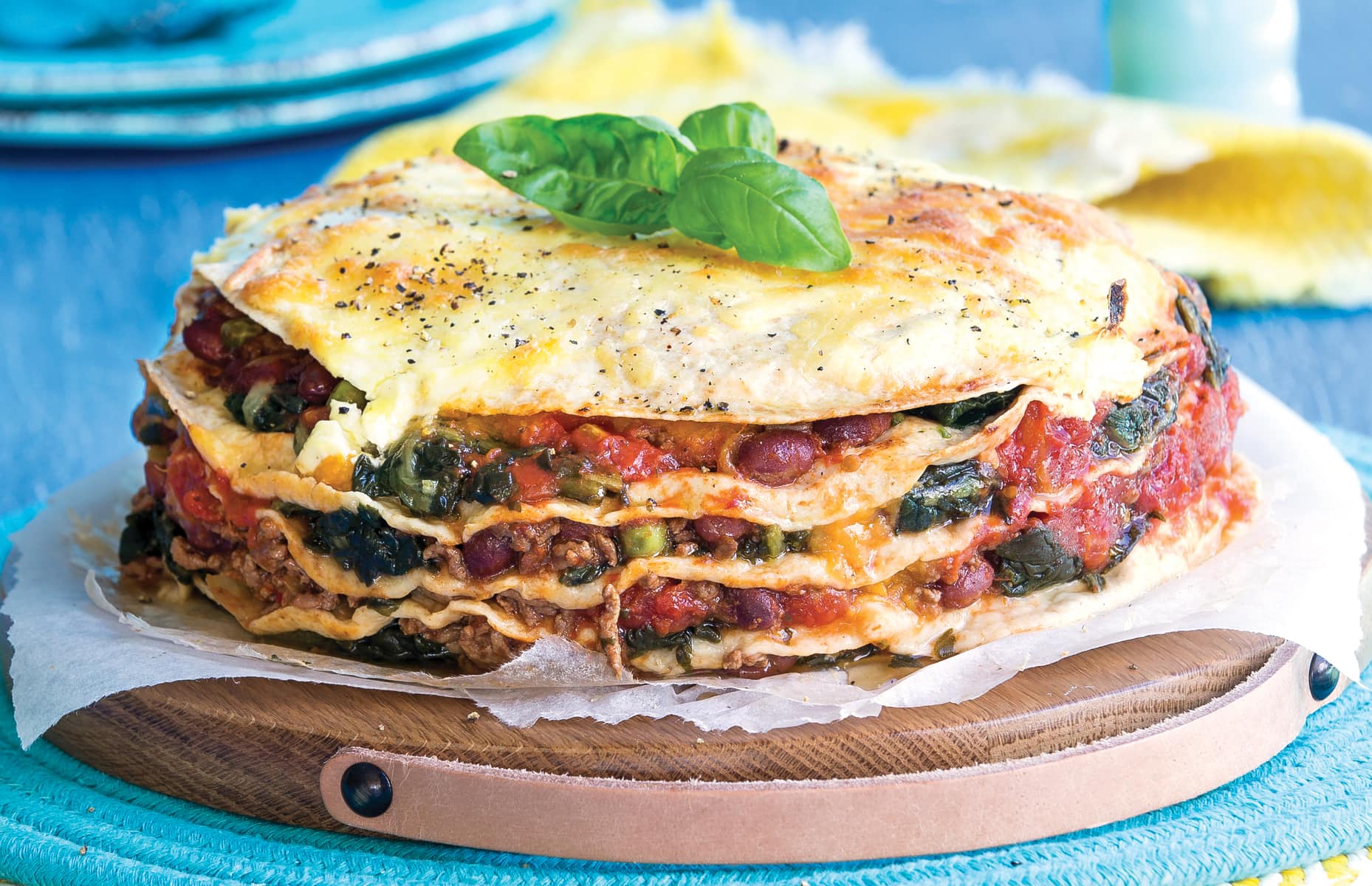 Mega vege Mexican stack - Healthy Food Guide