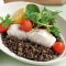 Baked fish with roasted tomatoes and lentils - Healthy Food Guide