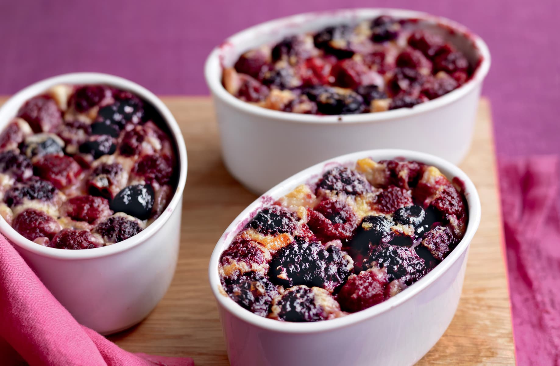 Berry clafoutis - Healthy Food Guide