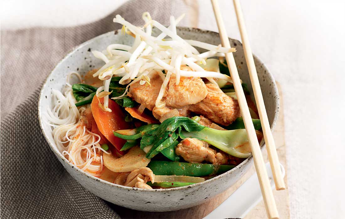 Chicken laksa - Healthy Food Guide