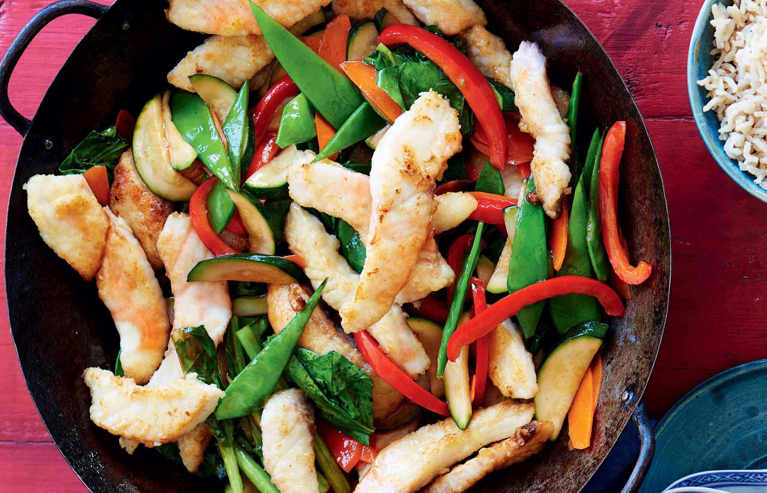 Fish and vege stir-fry - Healthy Food Guide