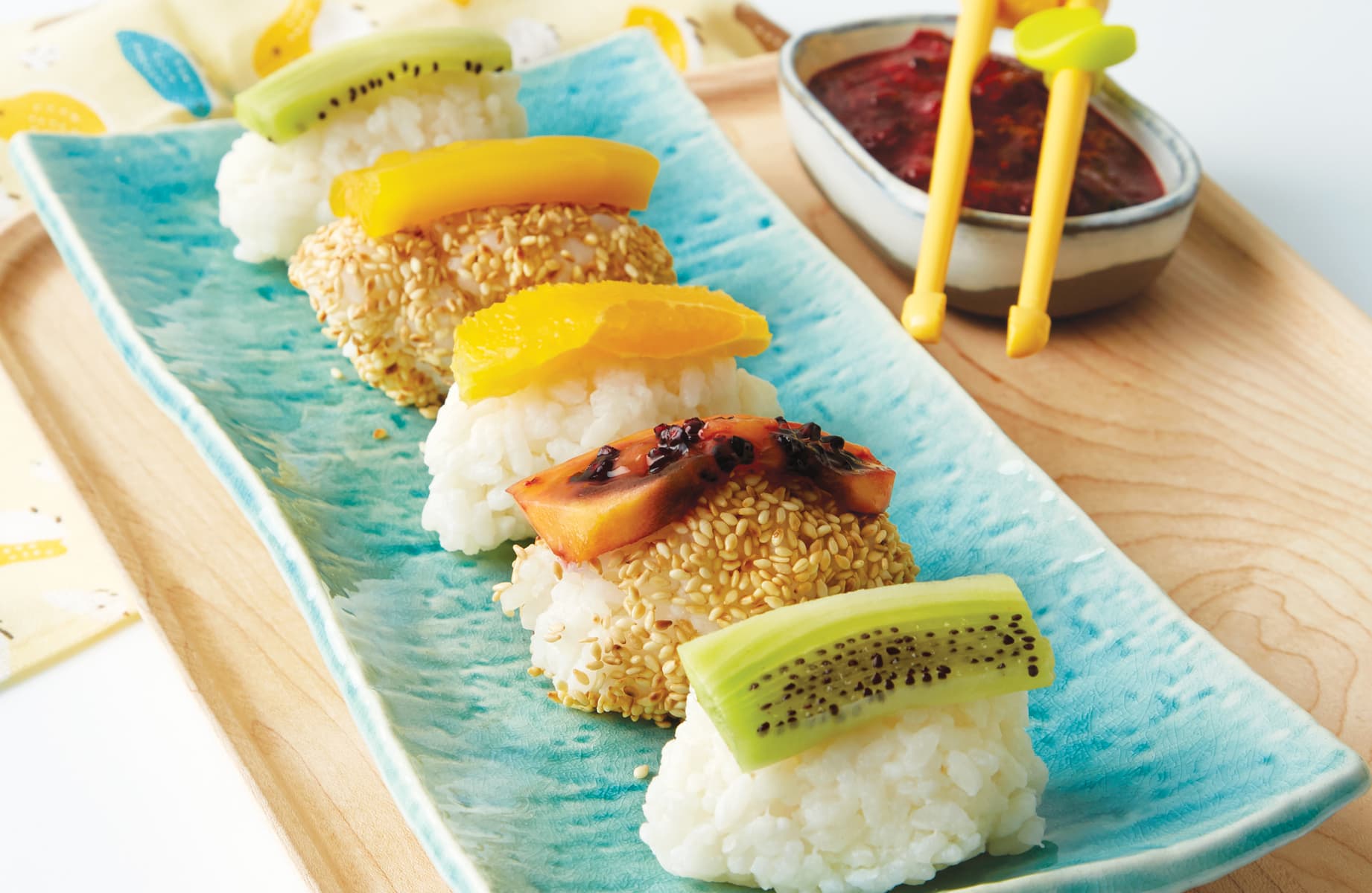 Fruit nigiri - Healthy Food Guide