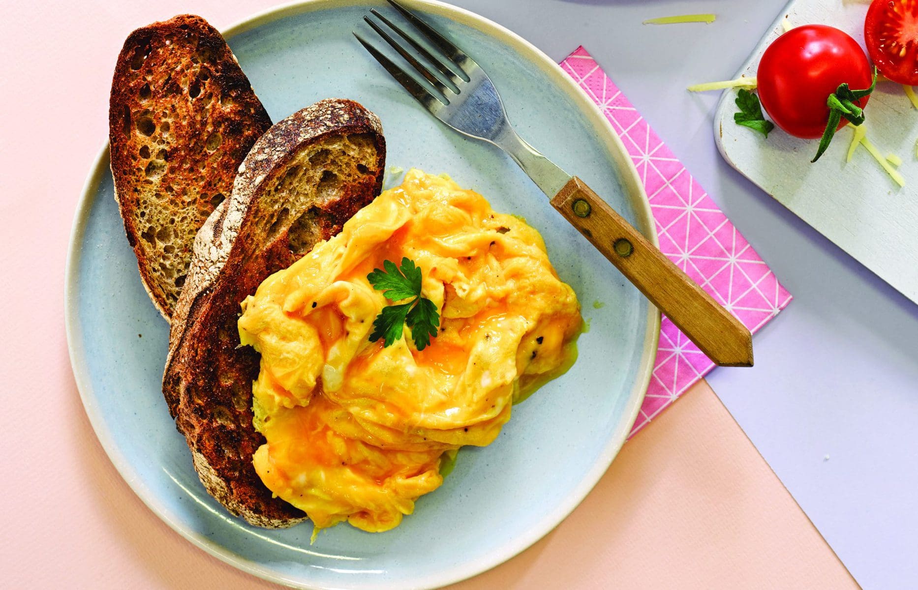 Kid's scrambled eggs - Healthy Food Guide