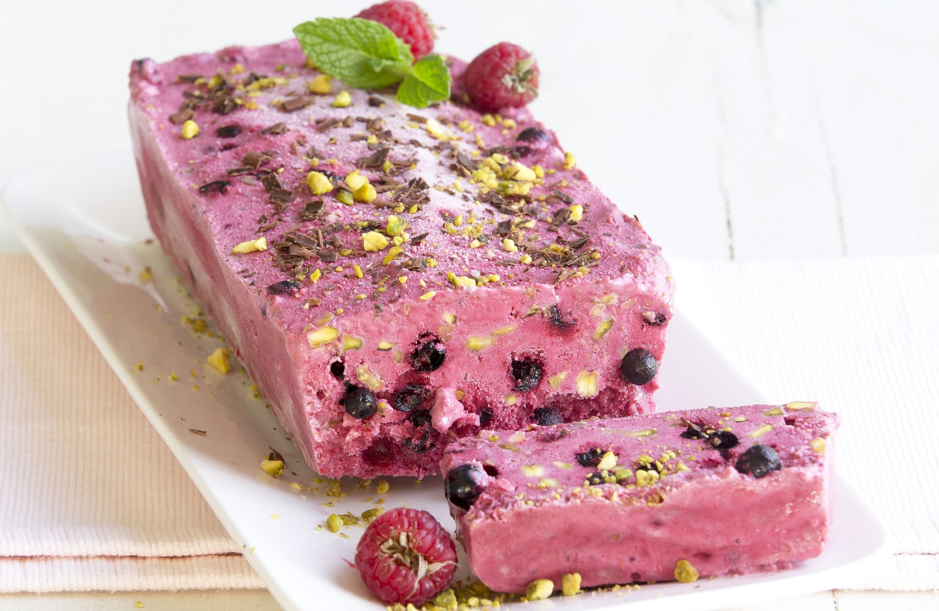 Raspberry cassata loaf - Healthy Food Guide