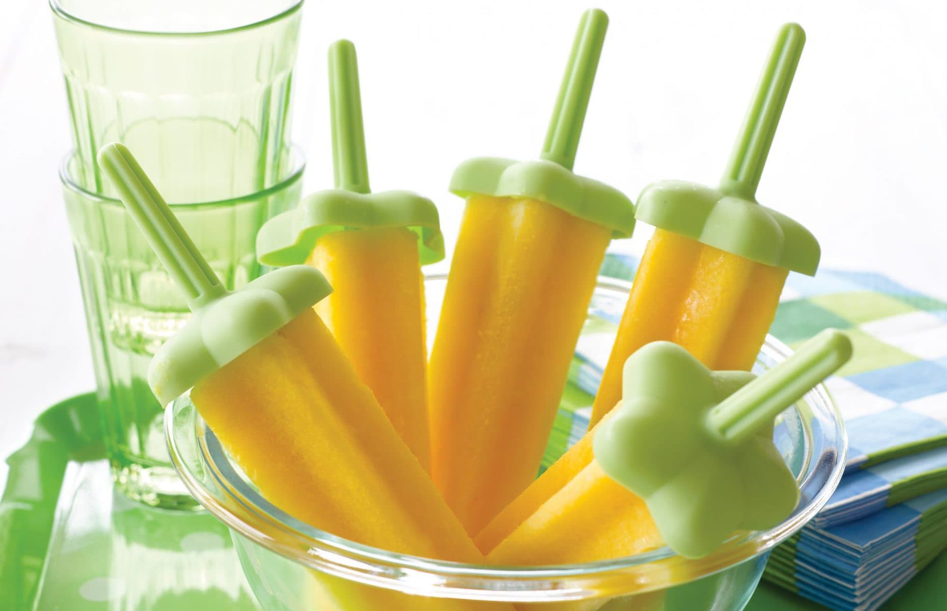 Tropical smoothie ice blocks - Healthy Food Guide