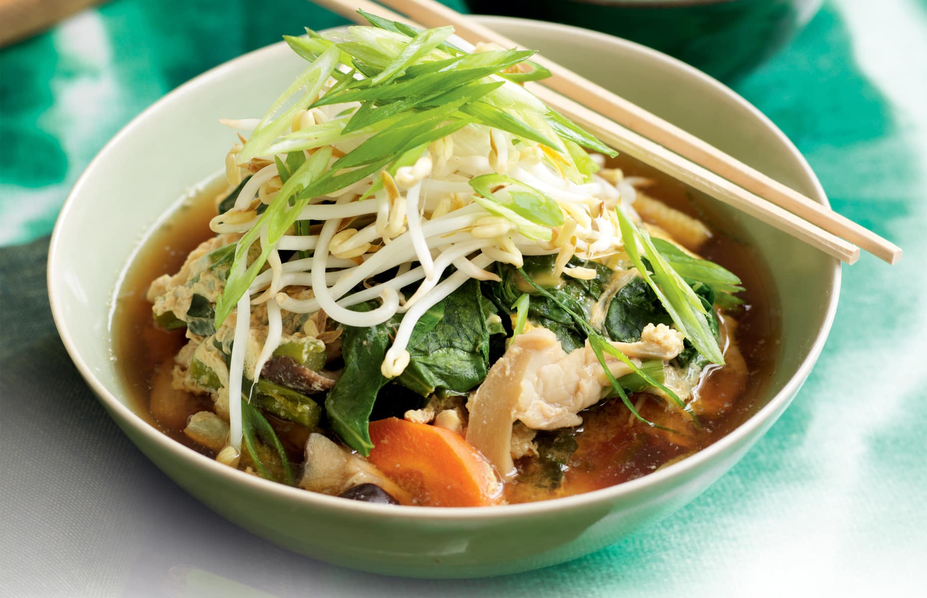 Vegetable donburi - Healthy Food Guide