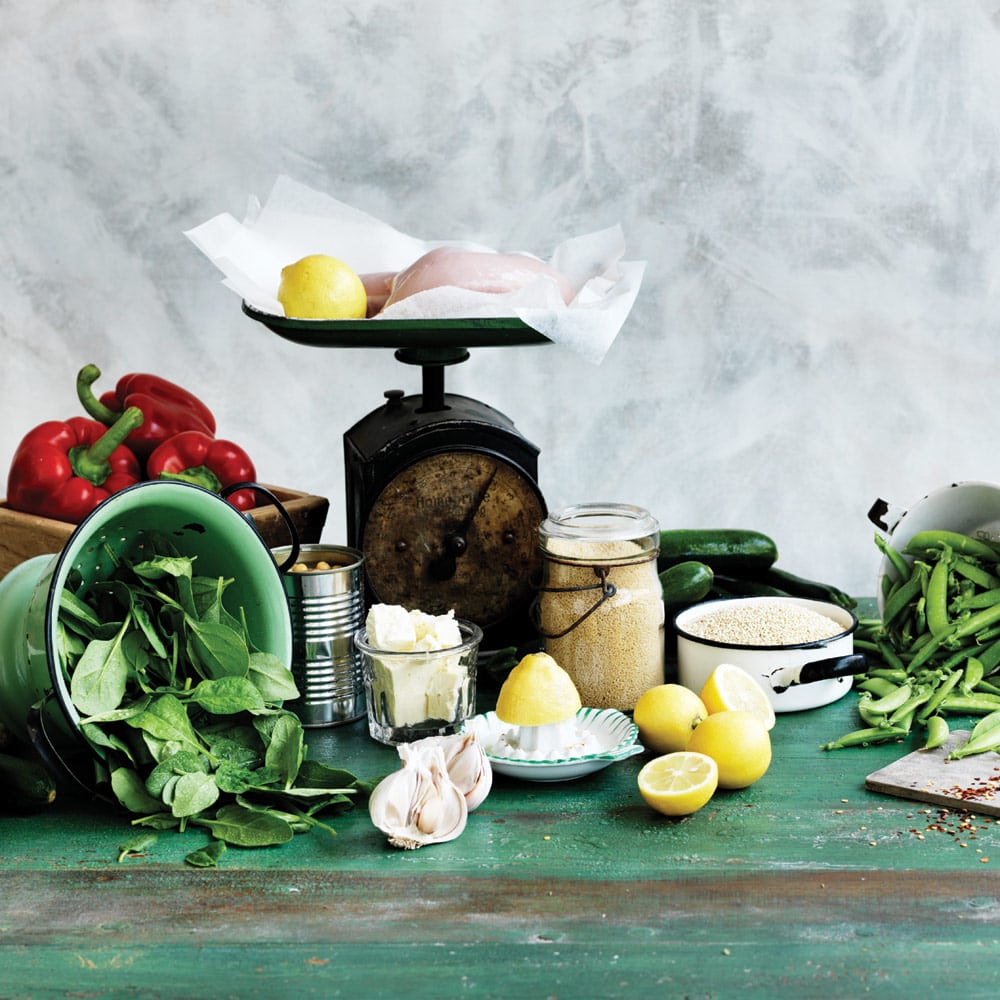 Five meals from 10 ingredients - Healthy Food Guide