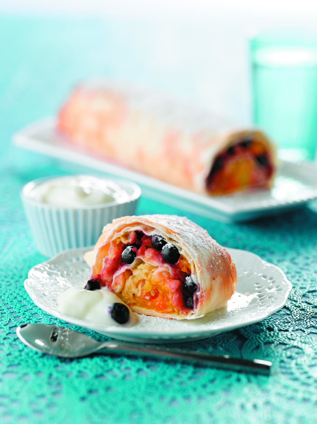 Apple and blueberry strudel - Healthy Food Guide