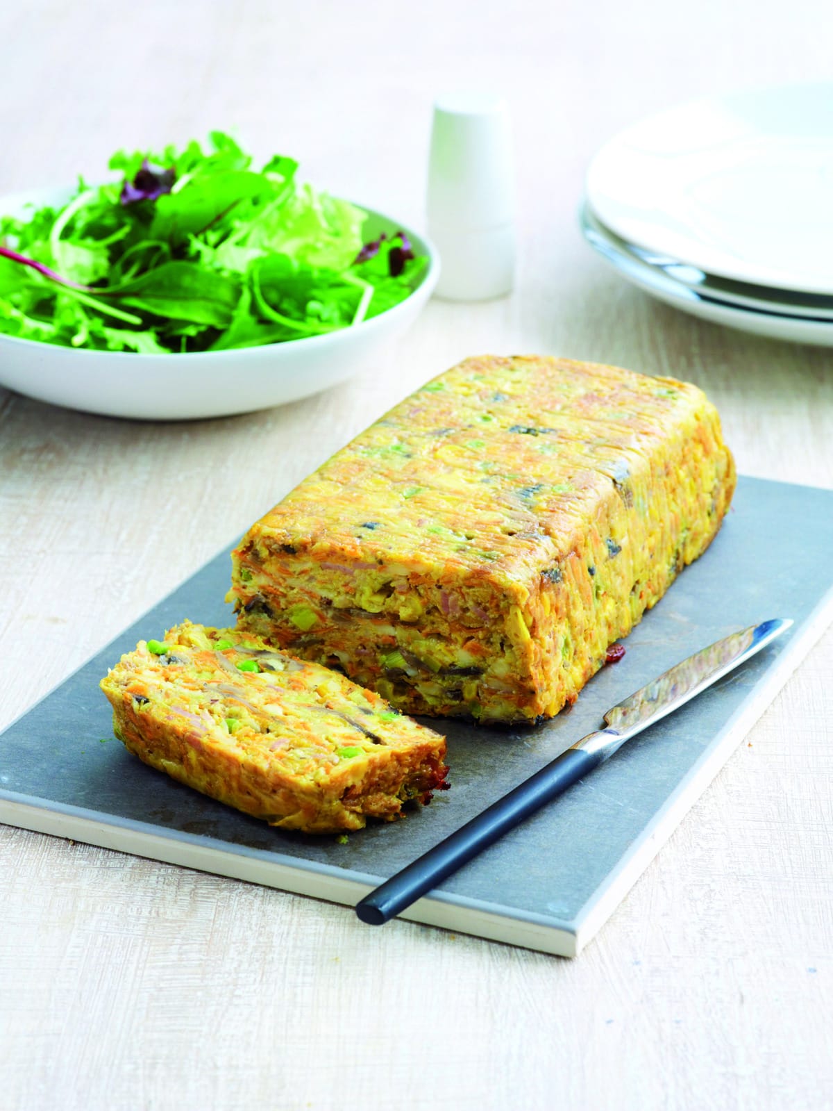 Cheesy ham 'n' veg loaf - Healthy Food Guide