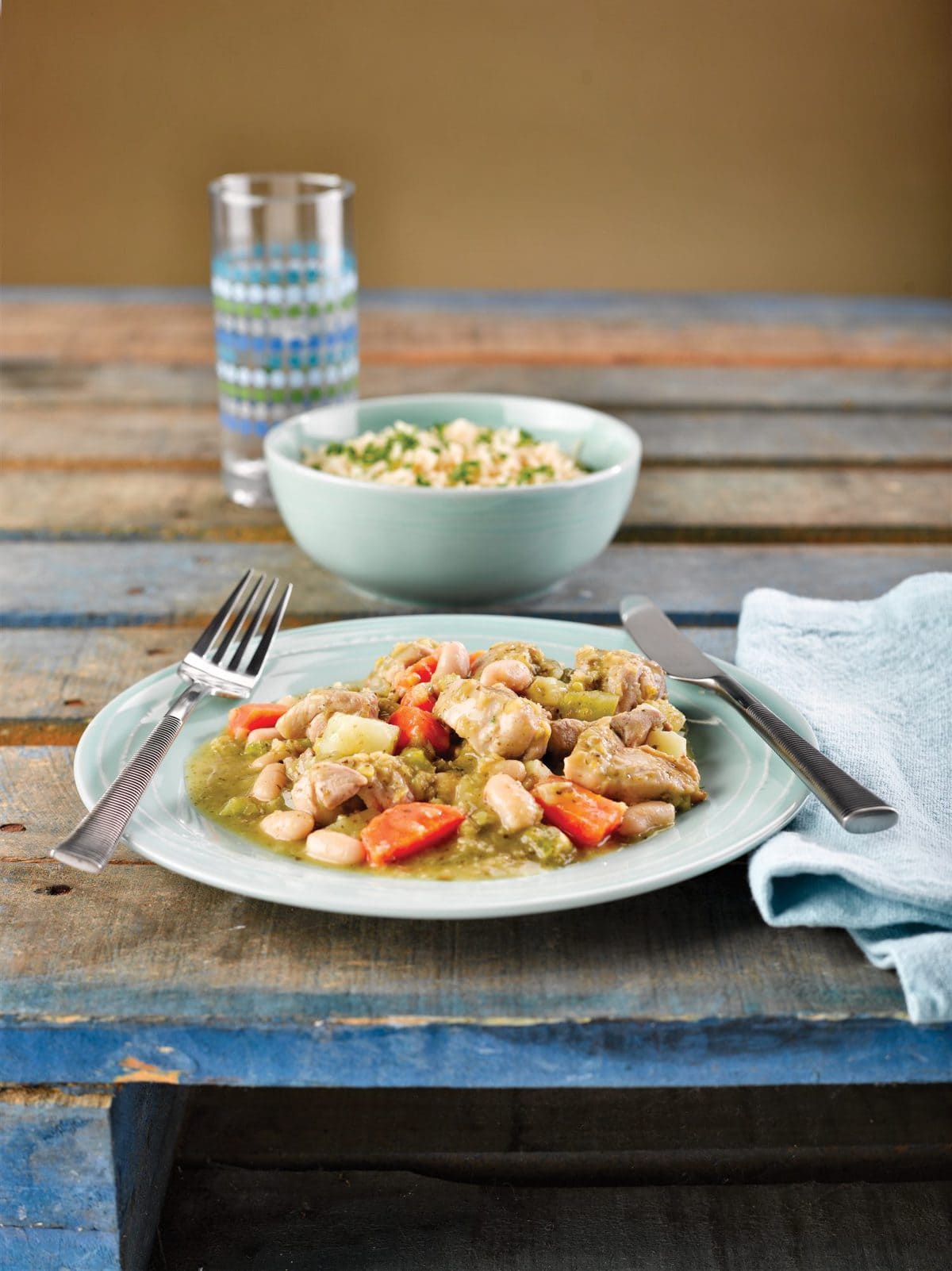 Chicken and white bean stew - Healthy Food Guide