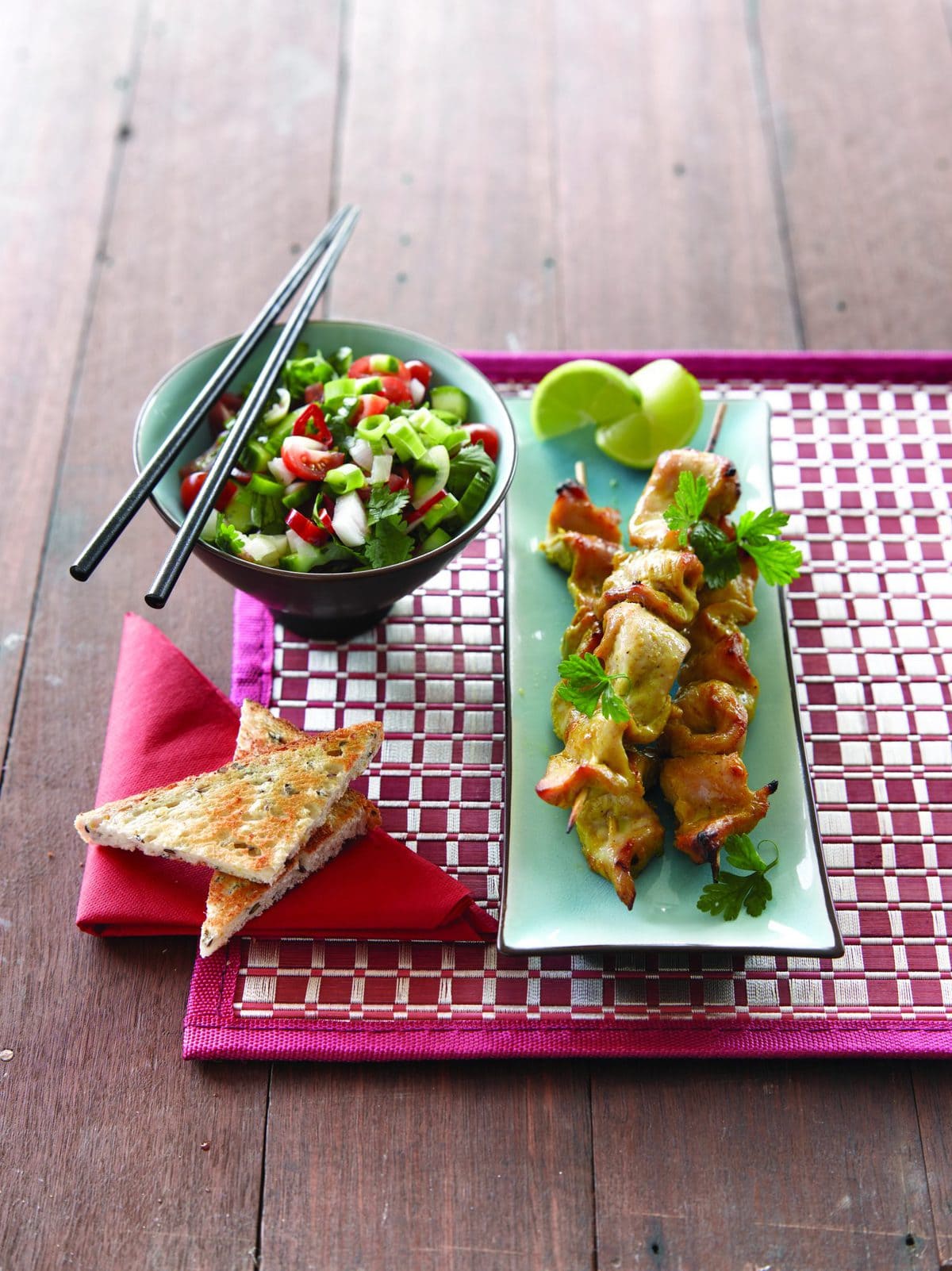 Chicken satay - Healthy Food Guide