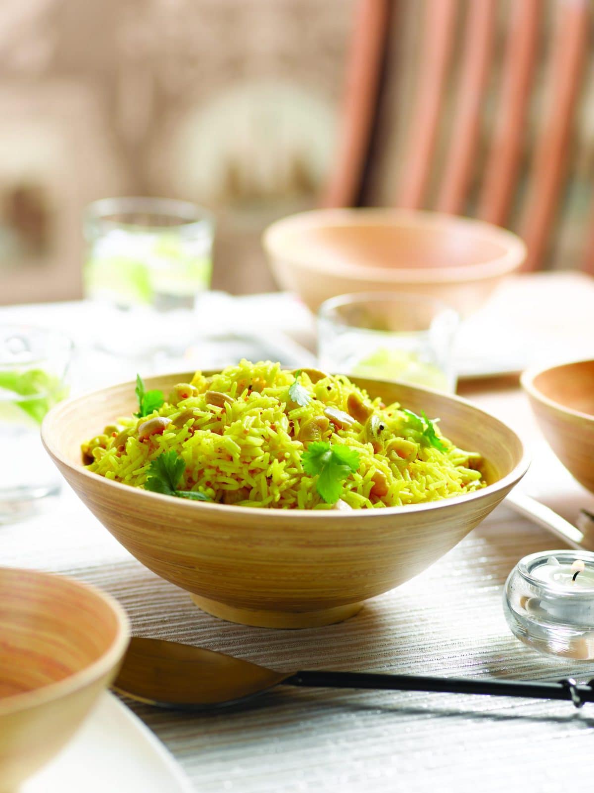 Lemon and cashew rice - Healthy Food Guide