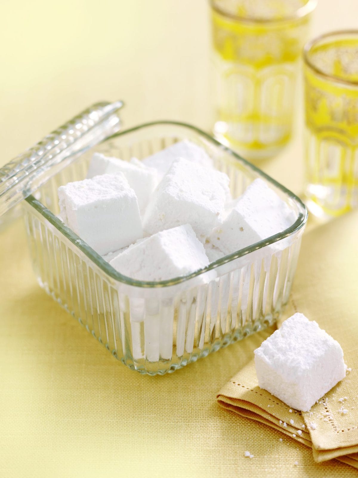 Lemony marshmallows - Healthy Food Guide