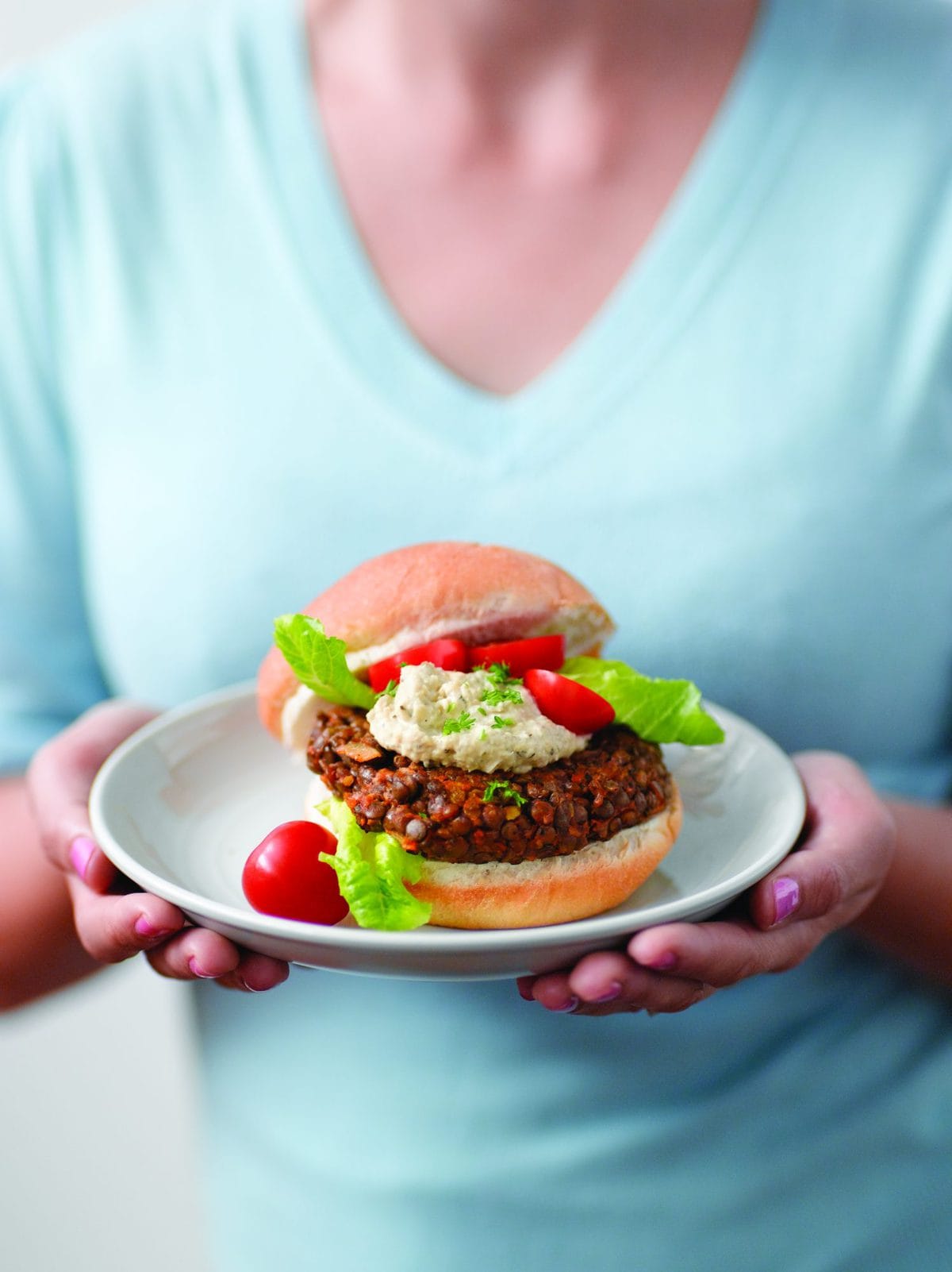 Lentil burger patties - Healthy Food Guide