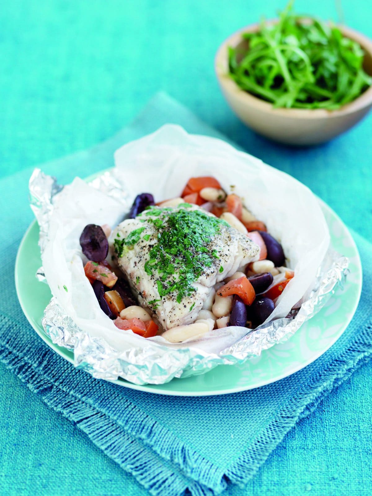 Mediterranean fish parcels - Healthy Food Guide