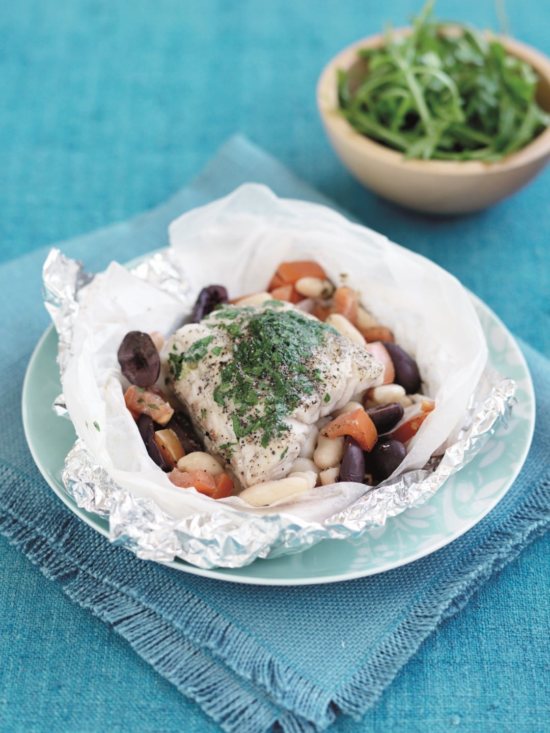 Mediterranean fish parcels - Healthy Food Guide