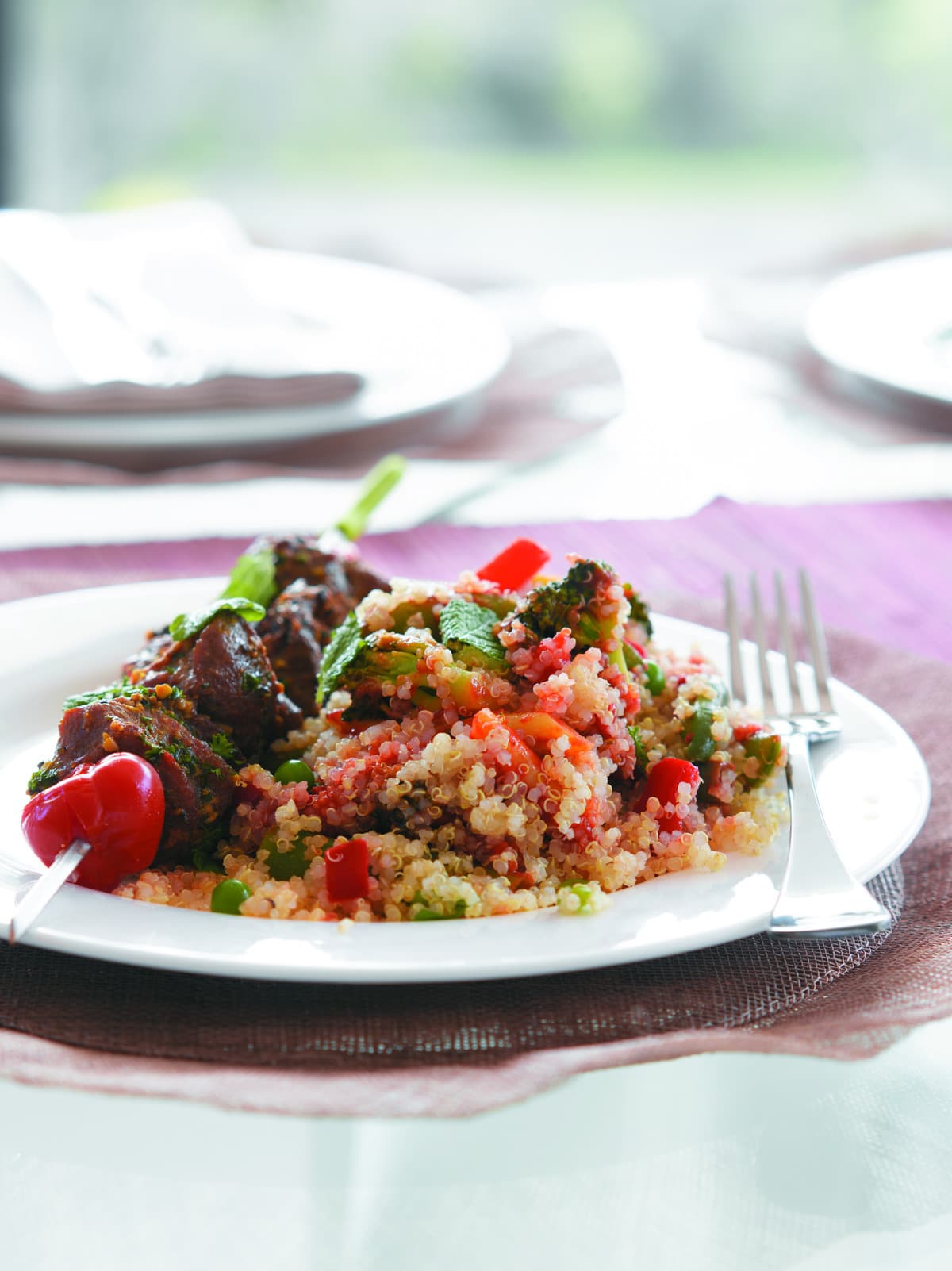 Mixed vegetable quinoa - Healthy Food Guide