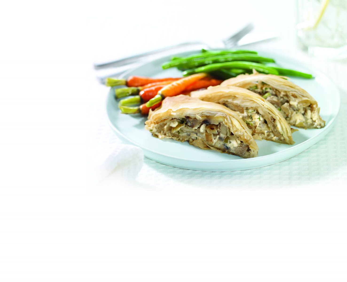 Mushroom strudel - Healthy Food Guide
