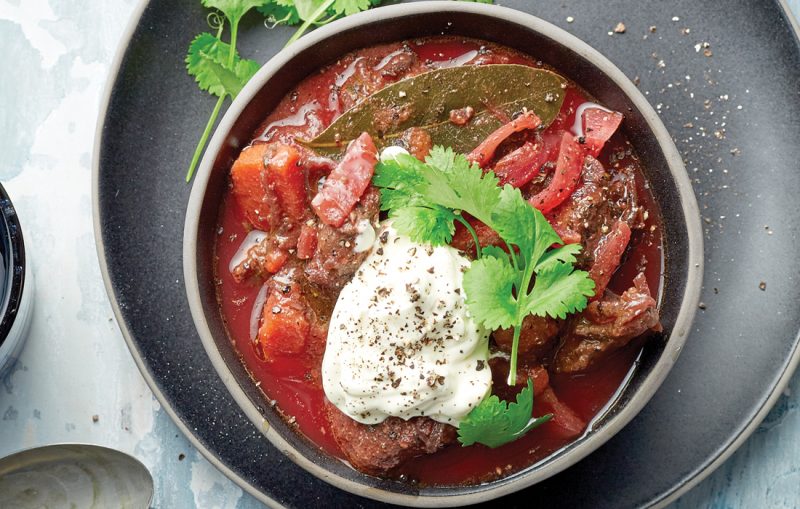 Beef borscht - Healthy Food Guide