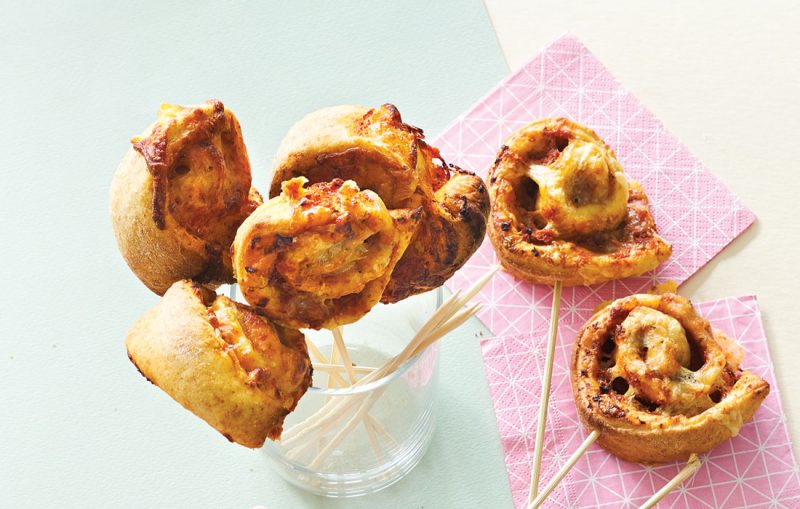 Pizza roly polys - Healthy Food Guide