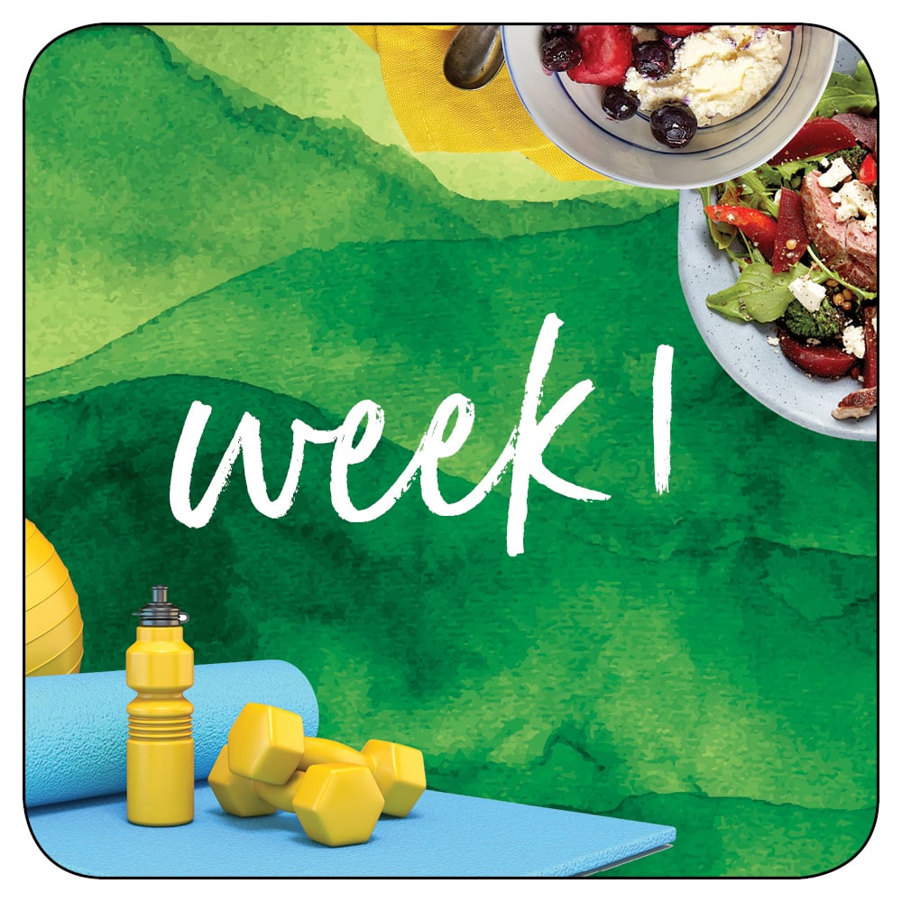 Kick-start challenge: Week 1 - Healthy Food Guide
