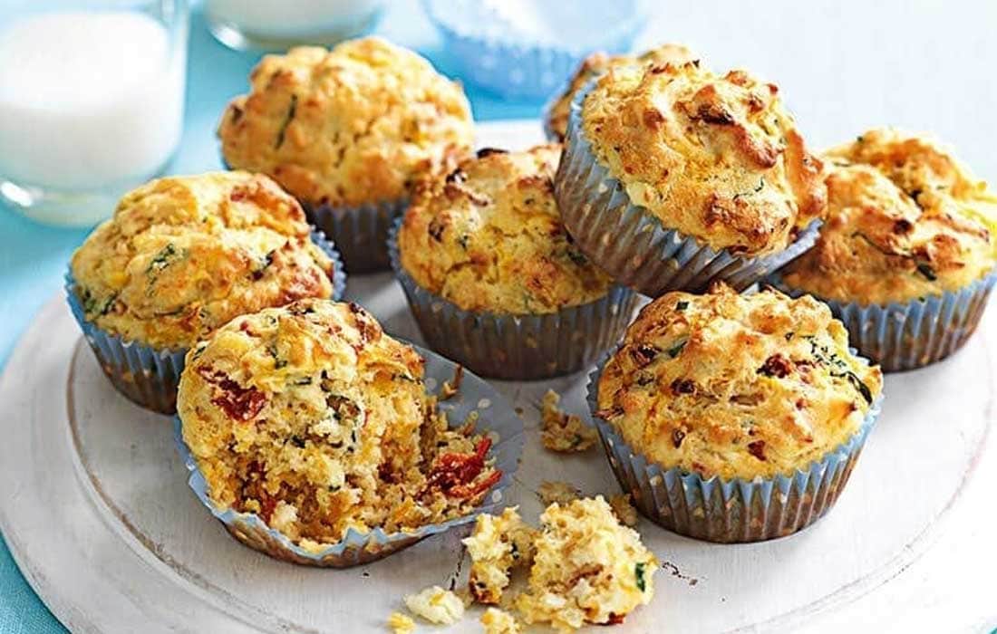 Savoury Muffins Savory Ham, Cheese And Chive Muffins A Perfect