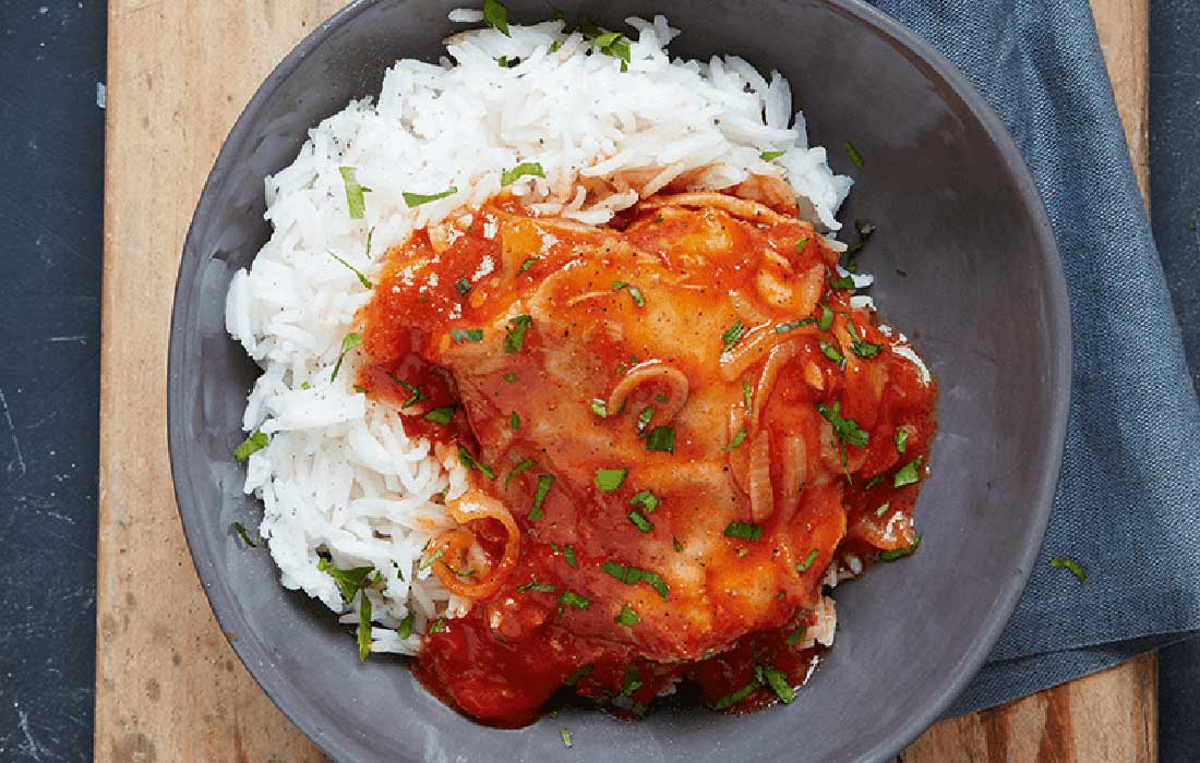 Chicken with peppadew peppers - Healthy Food Guide