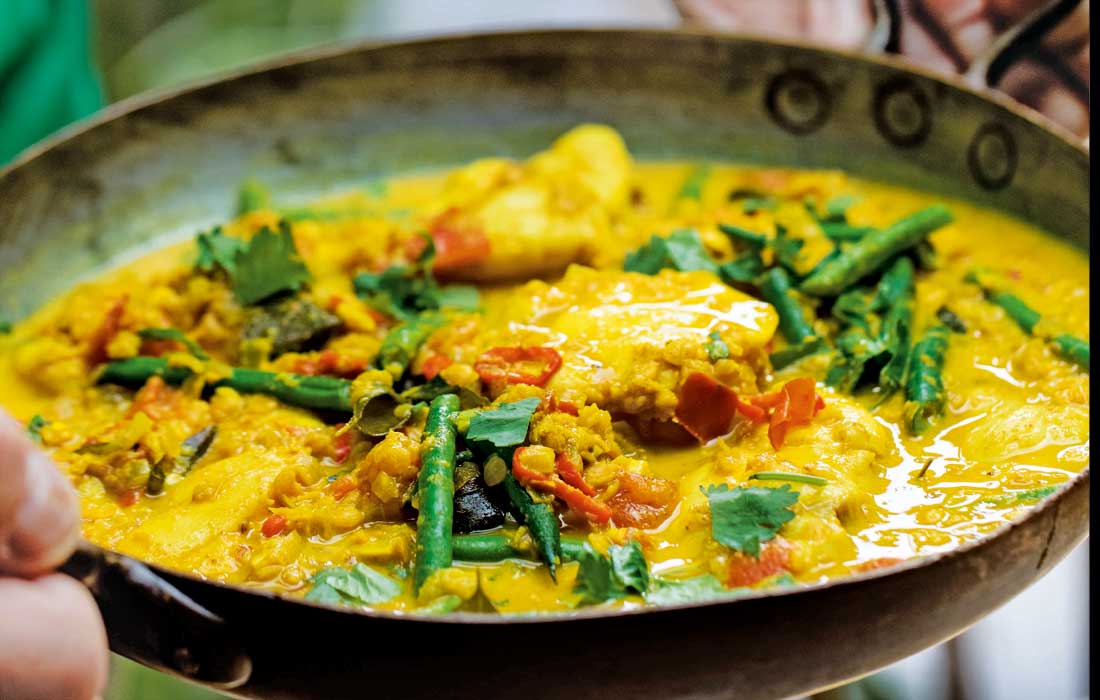 Turmeric fish and coconut curry - Healthy Food Guide
