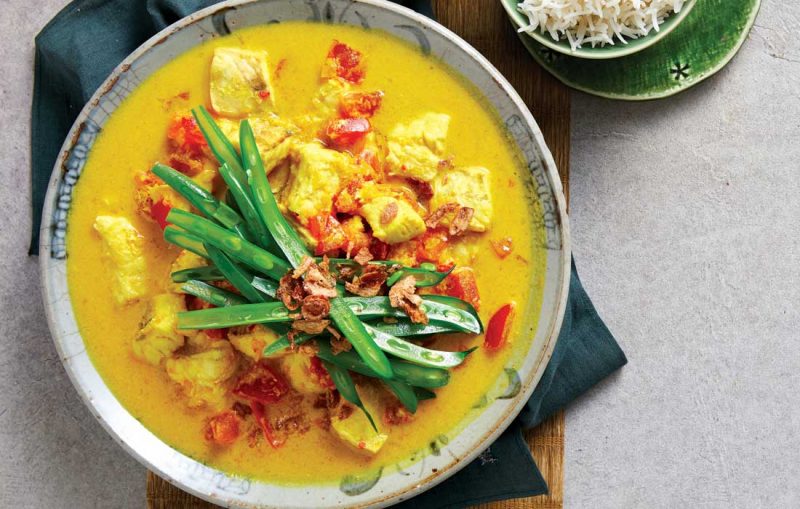 Malaysian fish curry - Healthy Food Guide