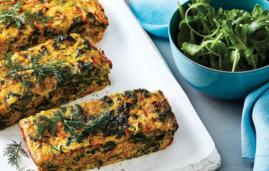 Silverbeet and sweet potato frittata - Healthy Food Guide