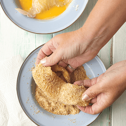 How to crumb fish fillets - Healthy Food Guide