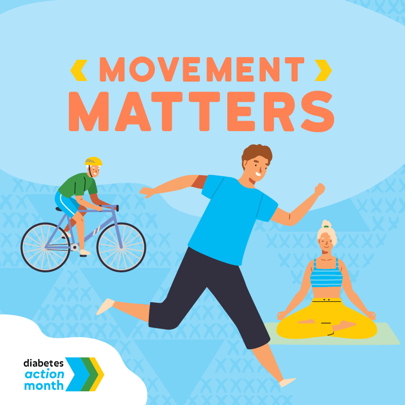 Diabetes Matters: Podcast 3: Movement Matters - Healthy Food Guide