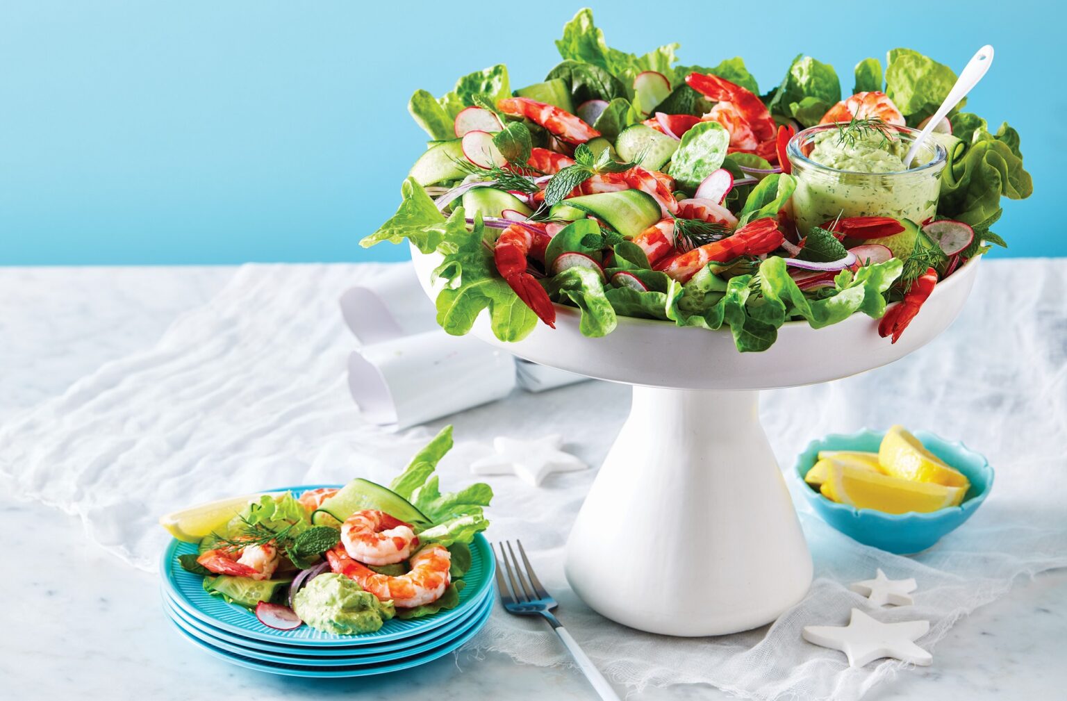 Prawn cocktail platter - Healthy Food Guide