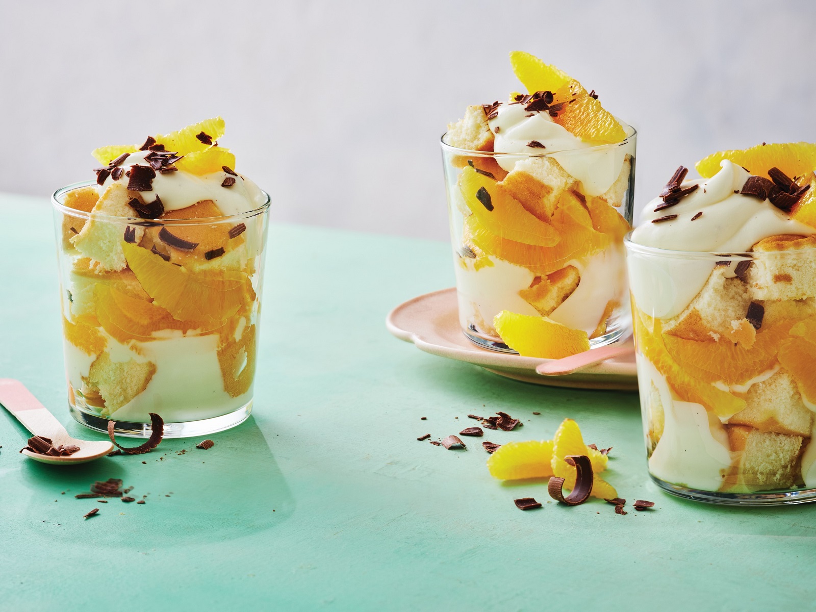 Orange and vanilla parfaits - Healthy Food Guide