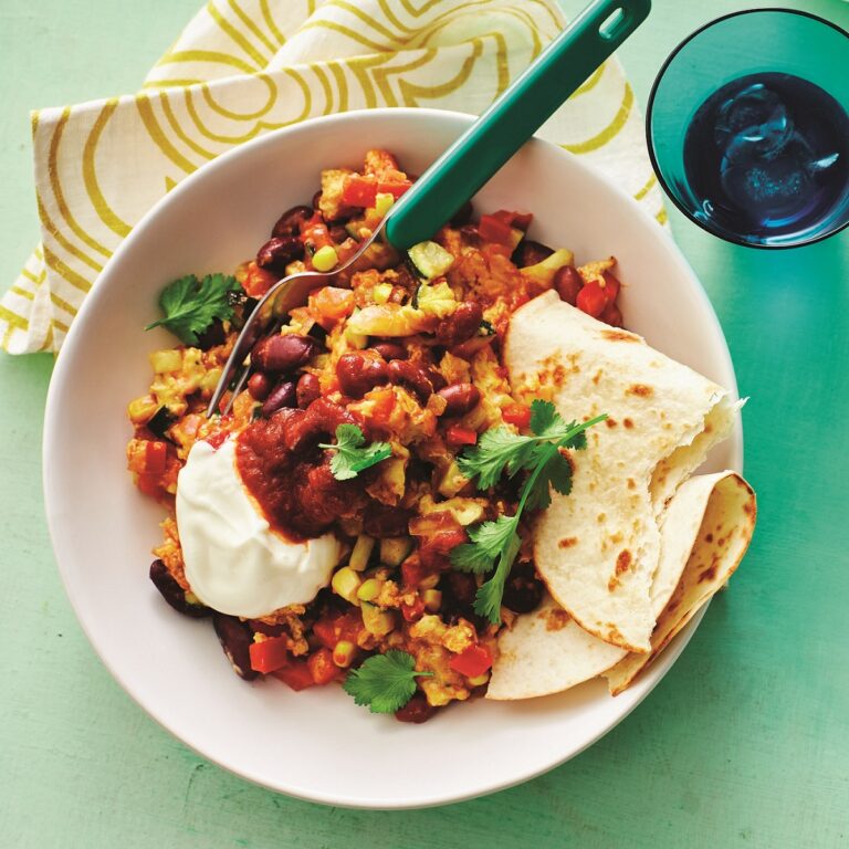 Mexican-spiced scramble - Healthy Food Guide