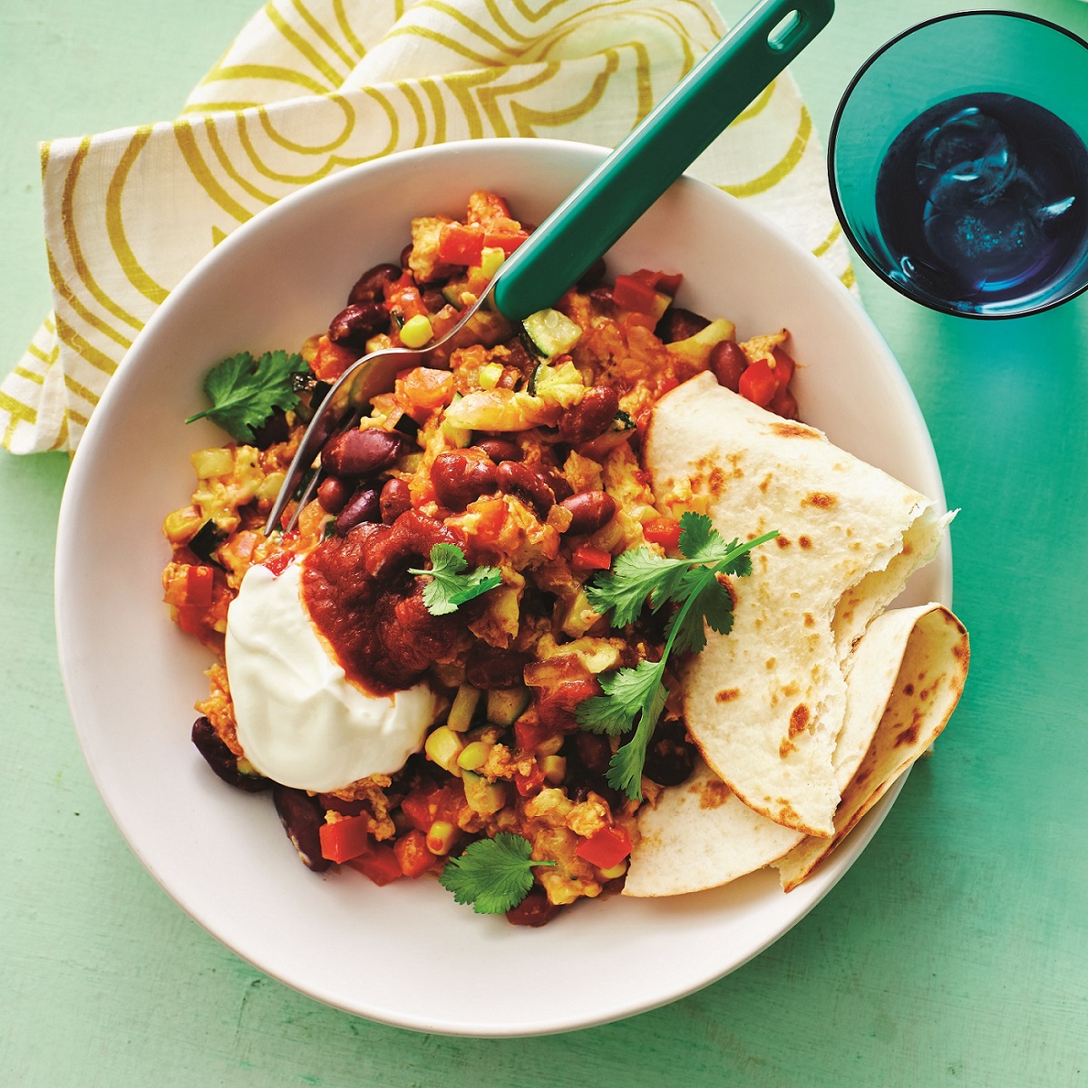Mexican-spiced scramble - Healthy Food Guide