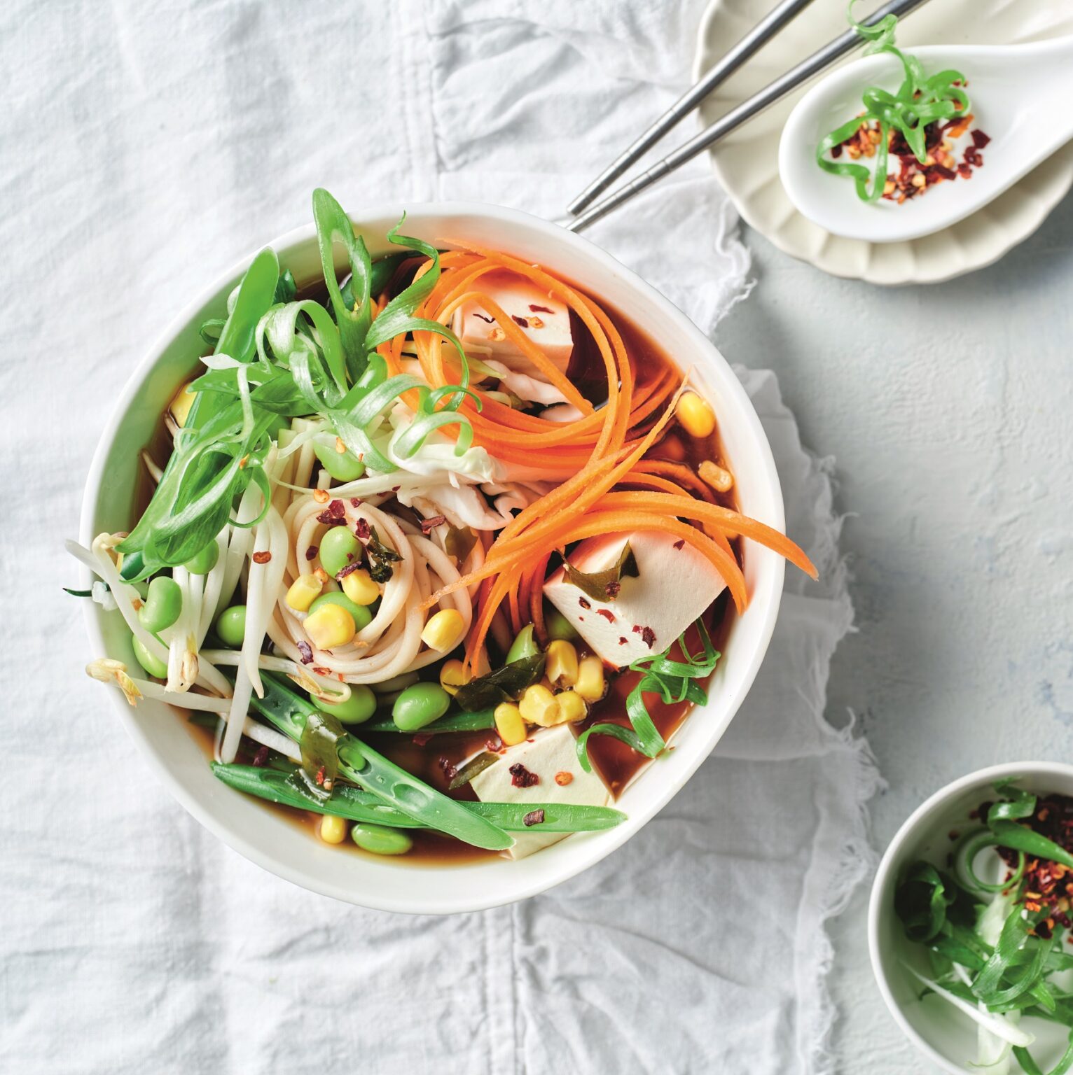 Loaded miso soup - Healthy Food Guide