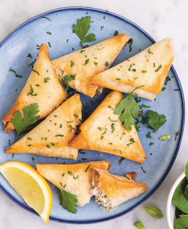 Tuna triangles - Healthy Food Guide